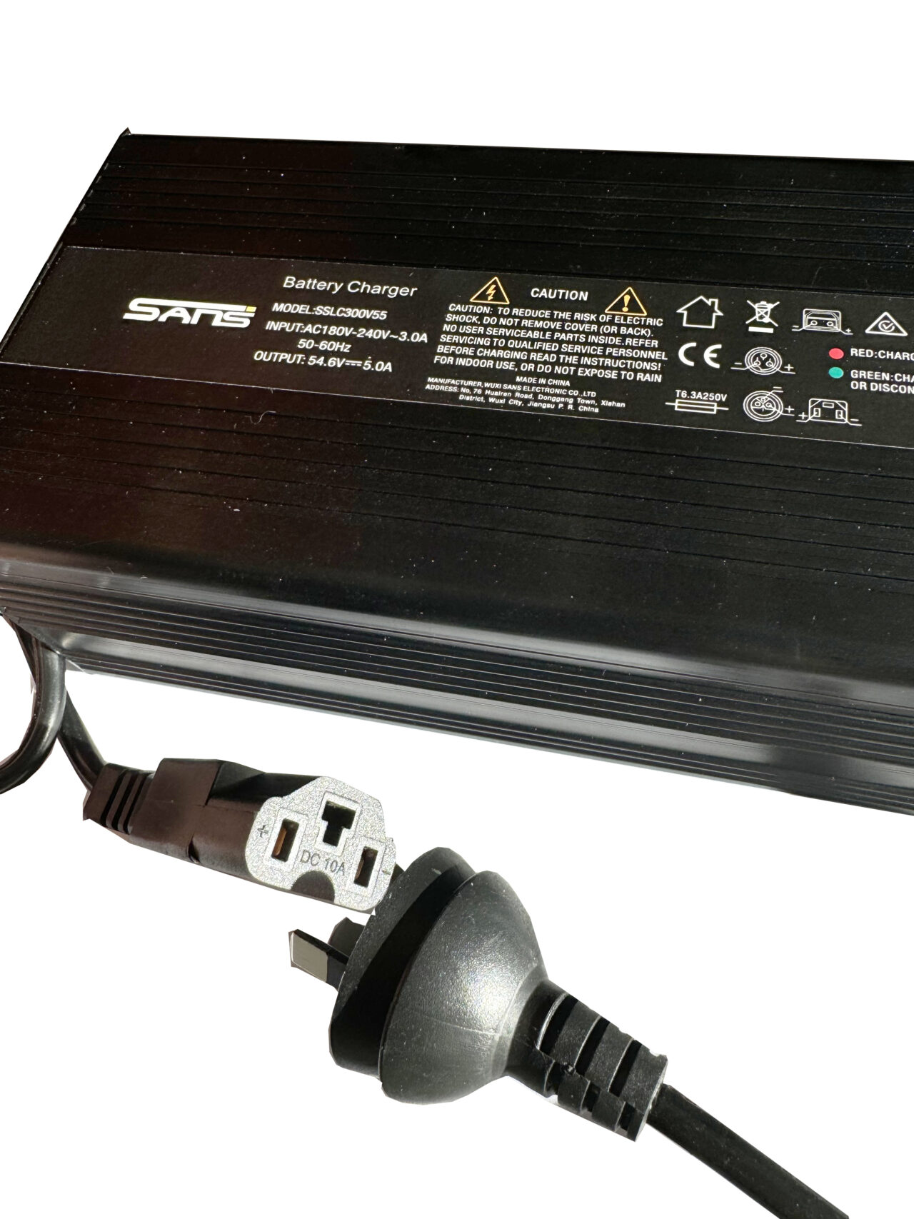 SANS 48V 5A Lithium Battery Fast Charger - E-Bikes World