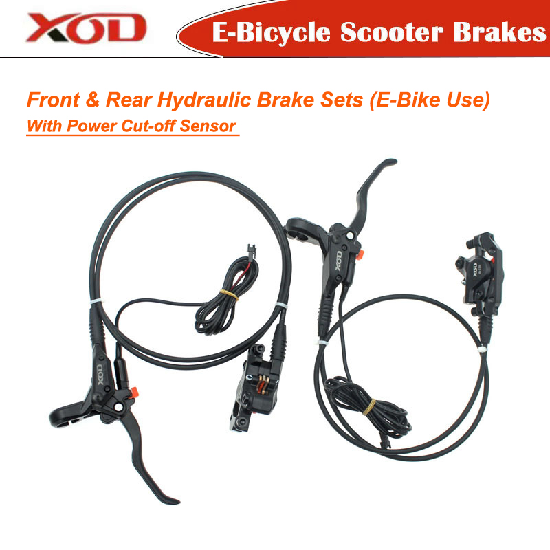 XOD Hydraulic Brake sets (XD-E300) for E-Bike Use (1050mm/1850mm) - E-Bikes World